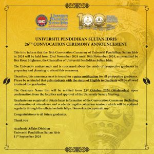 CONVOCATION CEREMONY